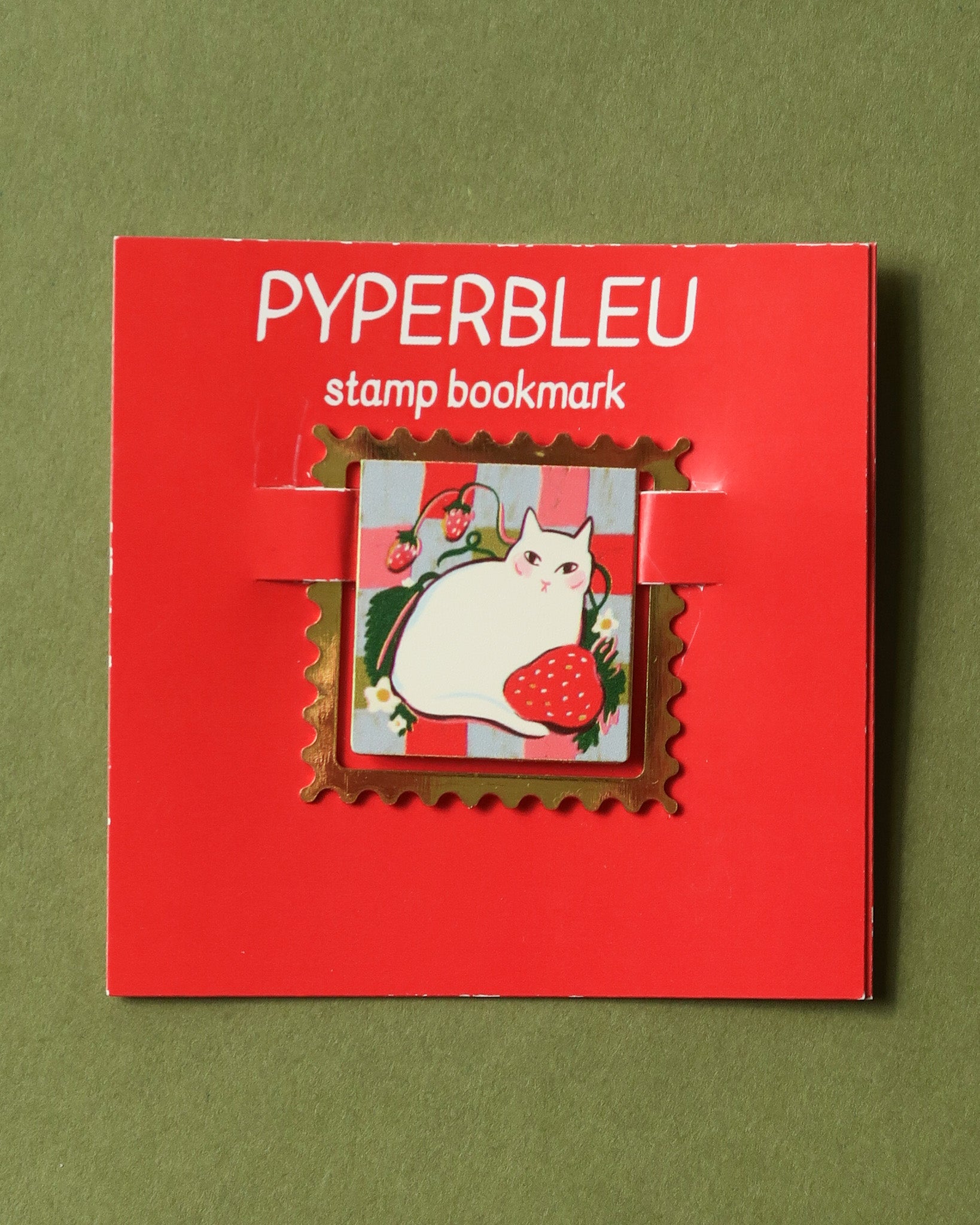 Golden Stamp Bookmark